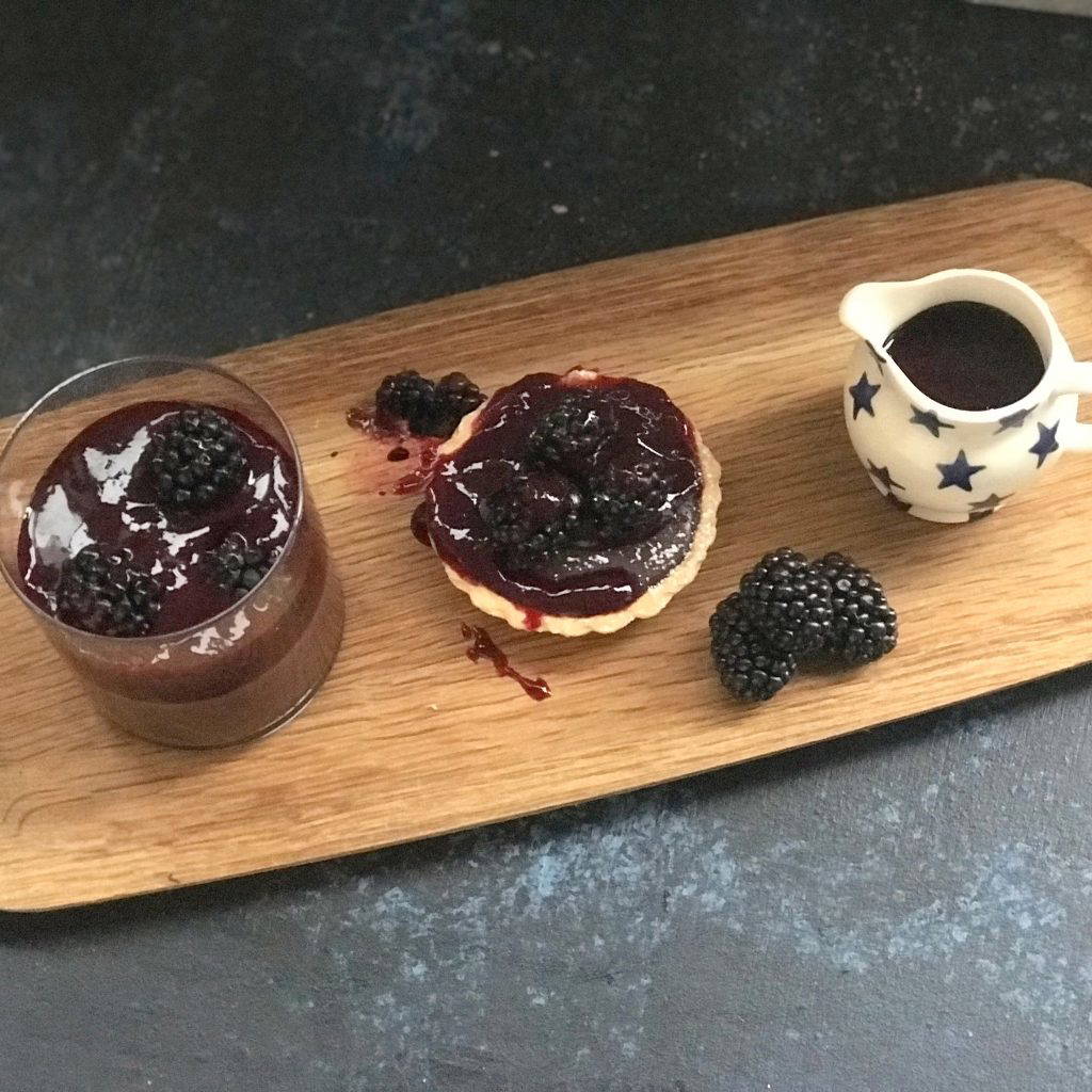 Blackberry coulis - Earth Wit and Style